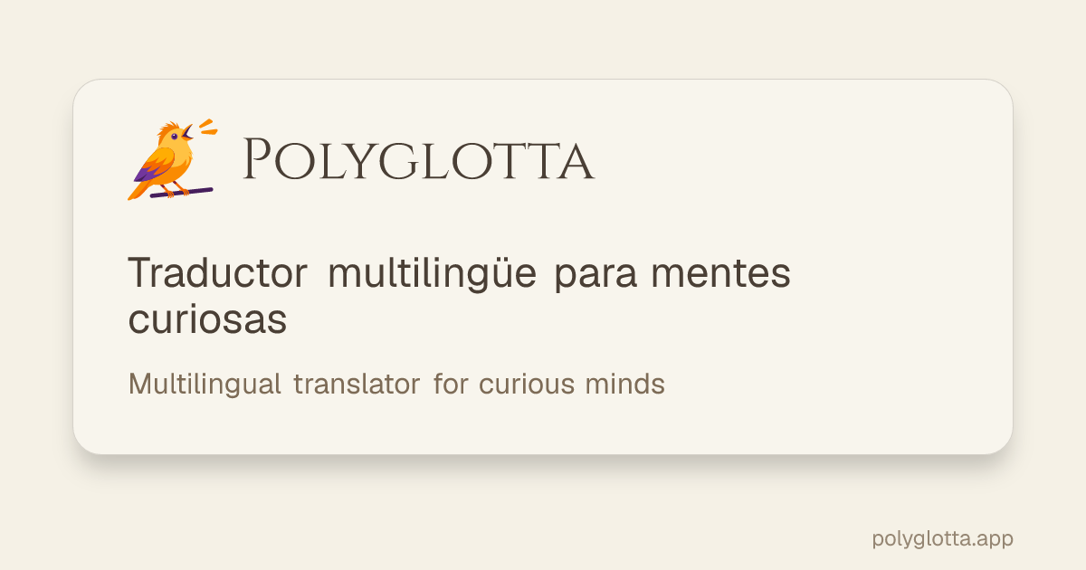 Polyglotta